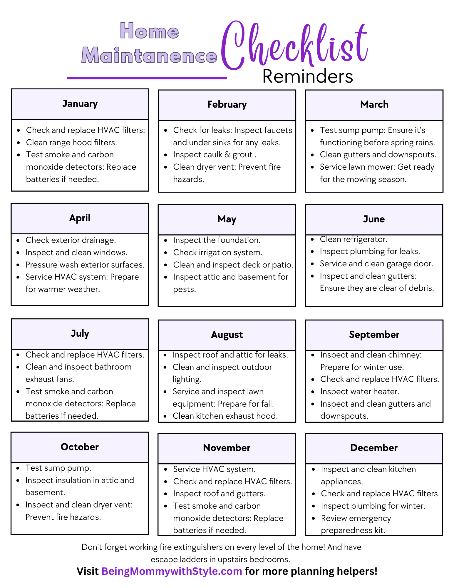 Home Management Binder with Free Printables | Get Organized